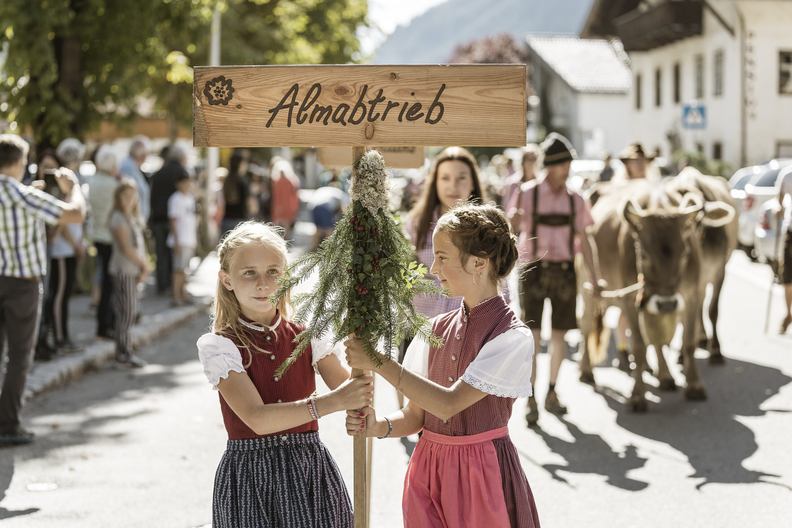 Almabtrieb Ried im Oberinntal - Presse.Tirol